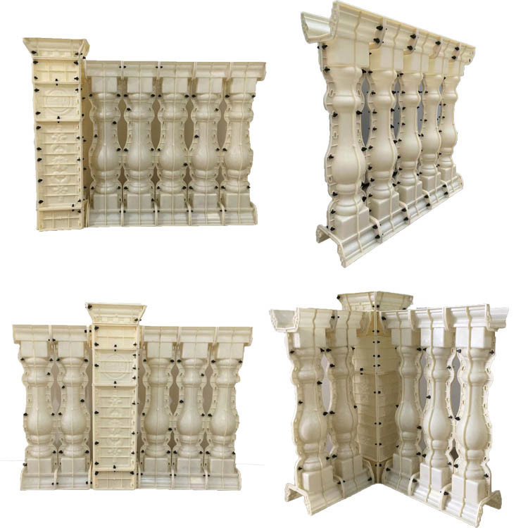 Reazone casting in place plastic decorative classic concrete baluster ...