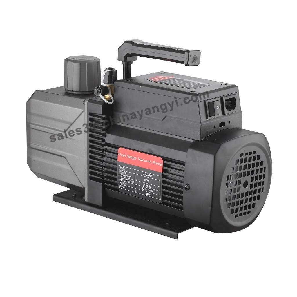 New HVAC Refrigerant Rotary Vane Vacuum Pump 1HP 12CFM for Air ...