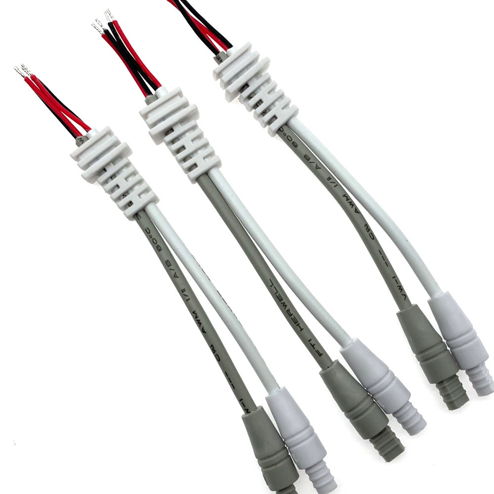 shenzhen Factory male female 2 pin poles IP65 IP68 Waterproof connector ...