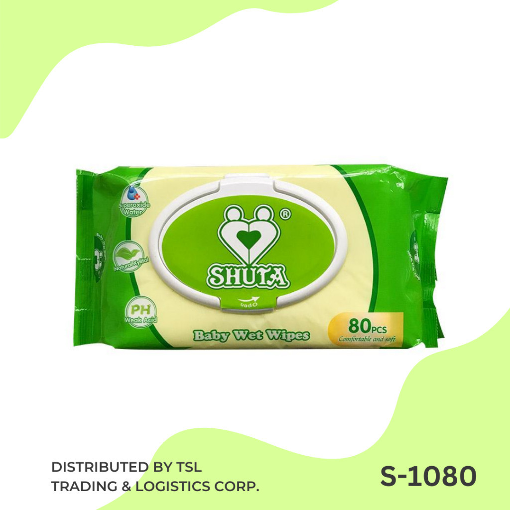 Shuta Baby Wipes 80's (Regular) (S-1080) | Shopee Philippines