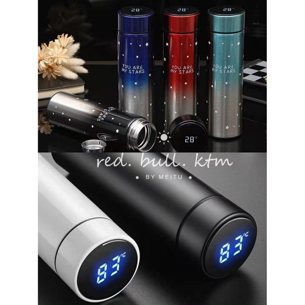 500ML New Stainless Steel Thermos Vacuum Cup Tumbler Flask Shows ...