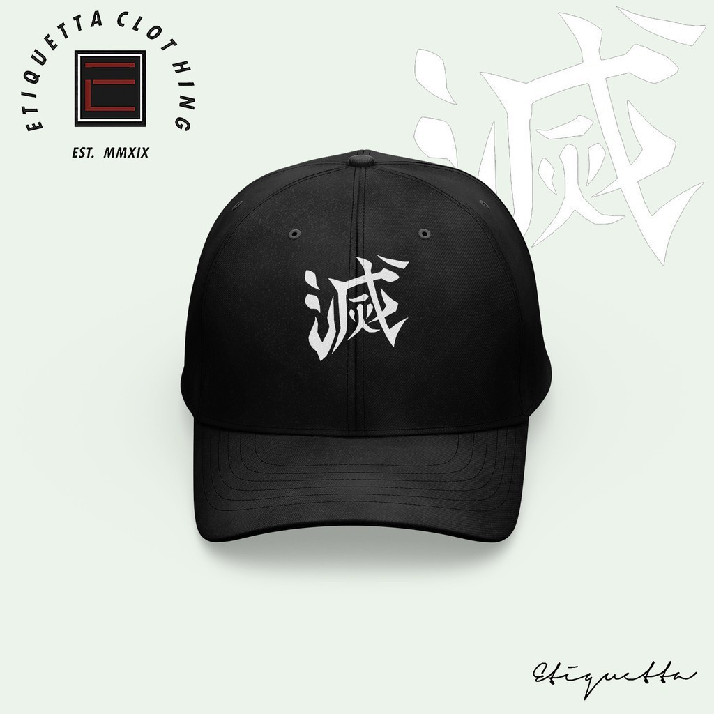 ETQT Worldwide - Unisex - Cap - Demon Slayer - Destroy DTF | Shopee ...