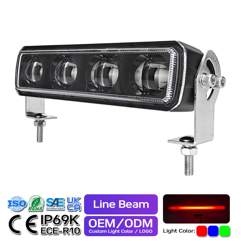 60W 10-80V DC forklift warning light Red/blue/green light safety ...