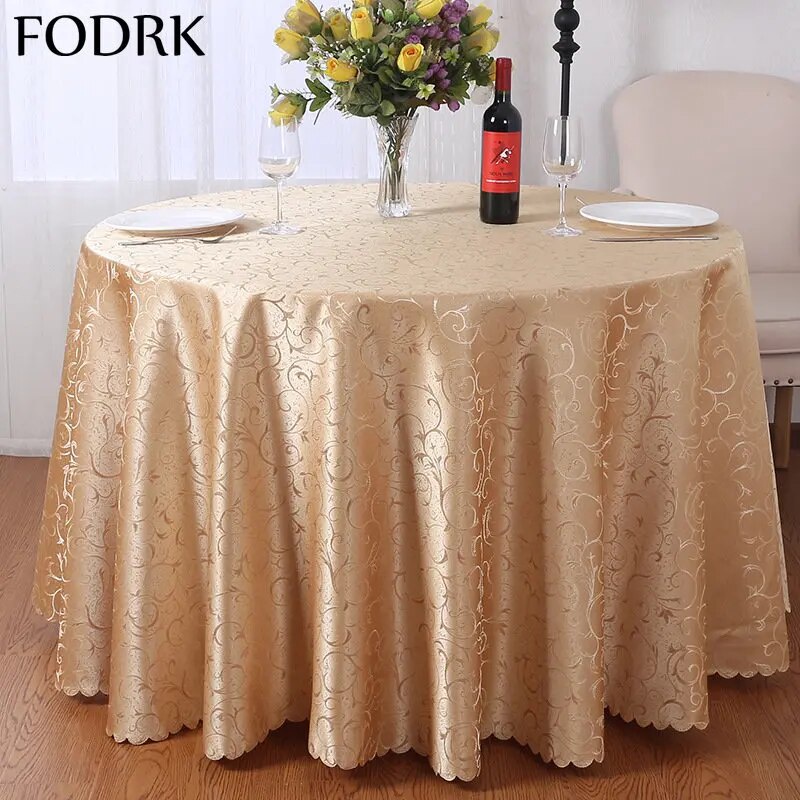 Round Table Skirts Wedding Centerpieces Tablecloth Folding Nordic ...