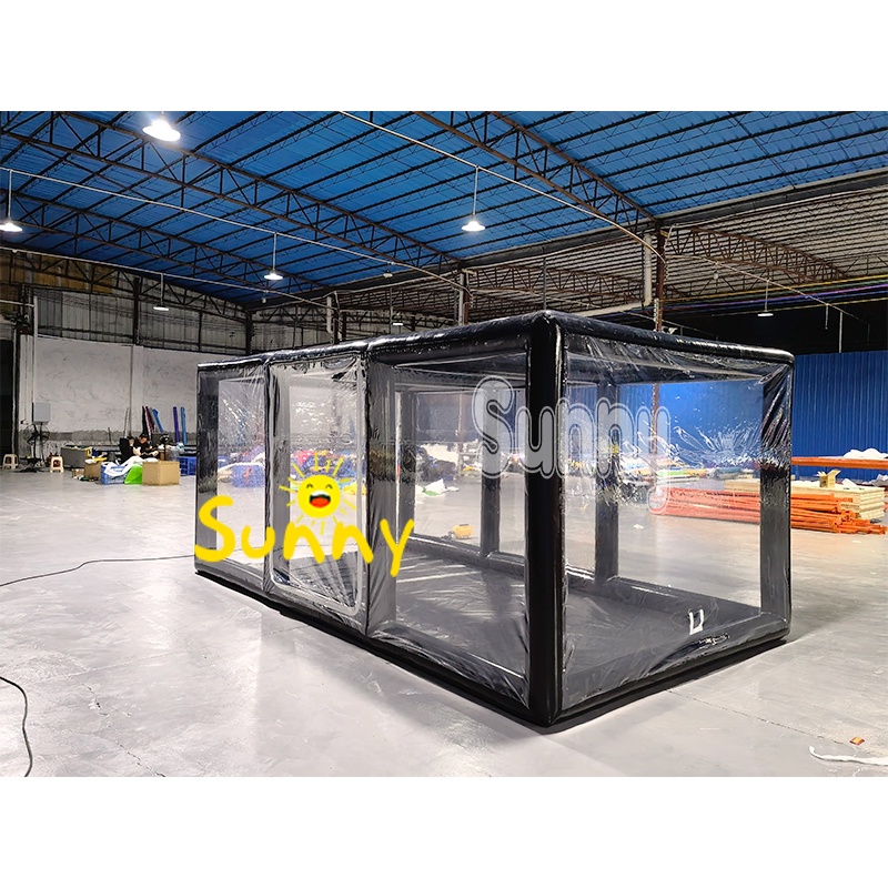 PVC inflatable garage and parking tent inflatable car cover portable ...