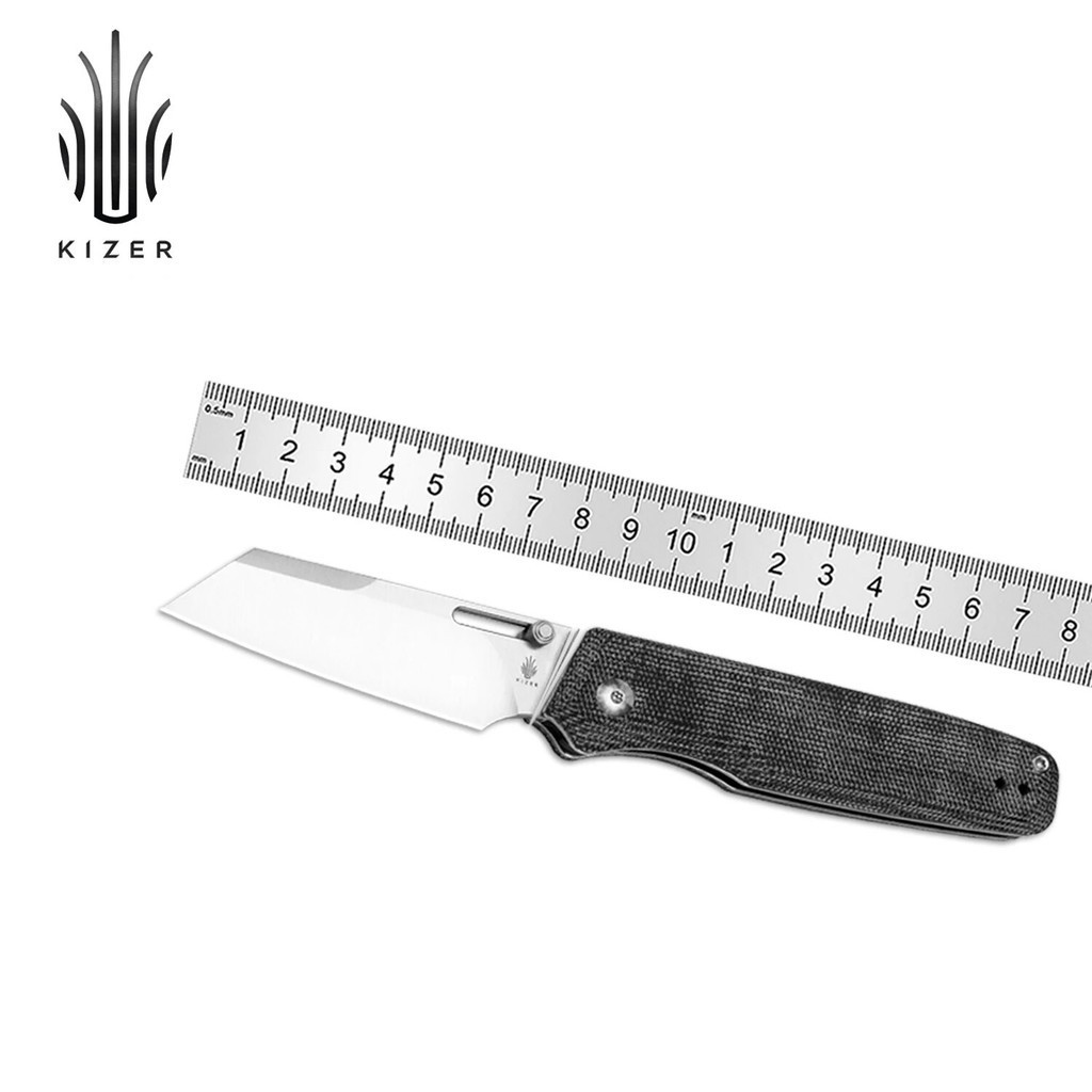 ☄Kizer Pocket EDC Knife Task V3641C1 2023 New Micarta Handle 154CM ...