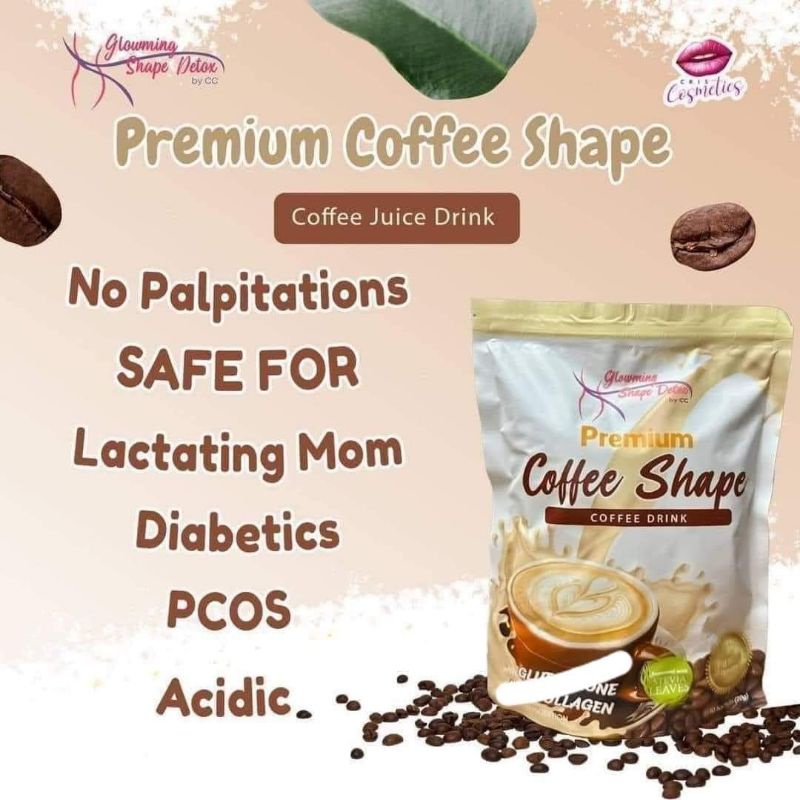 PREMIUM COFFEE SHAPE and PREMIUM BERRY GLOW COLLAGEN GLUTATHIONE DRINKS ...