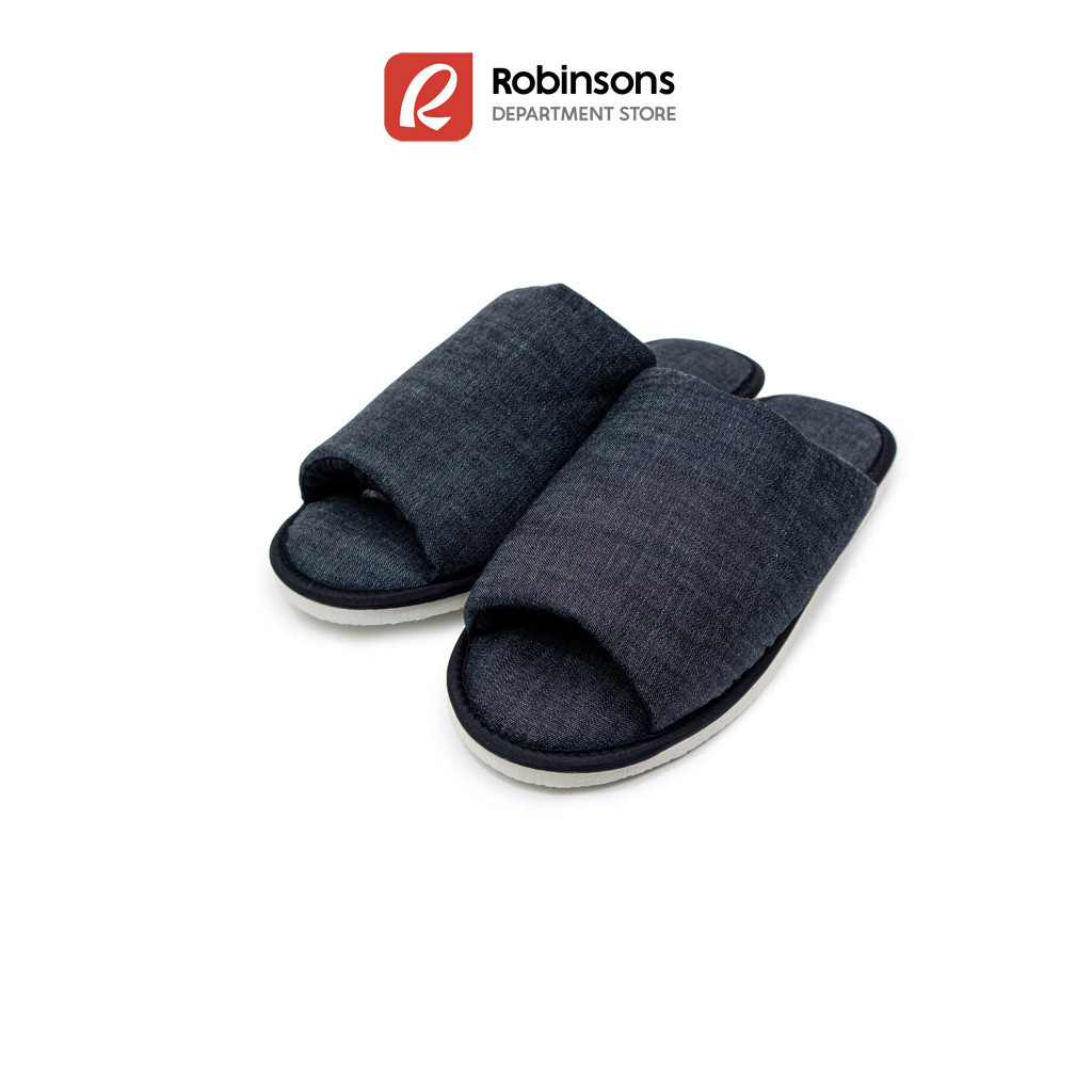 Tender Toes Mens Bedroom Slippers Iman (Black) | Shopee Philippines