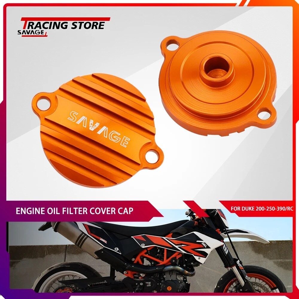 ☺Engine Oil Filter Cover Cap For RC 200 350 390 640 690 790 LC4 ...