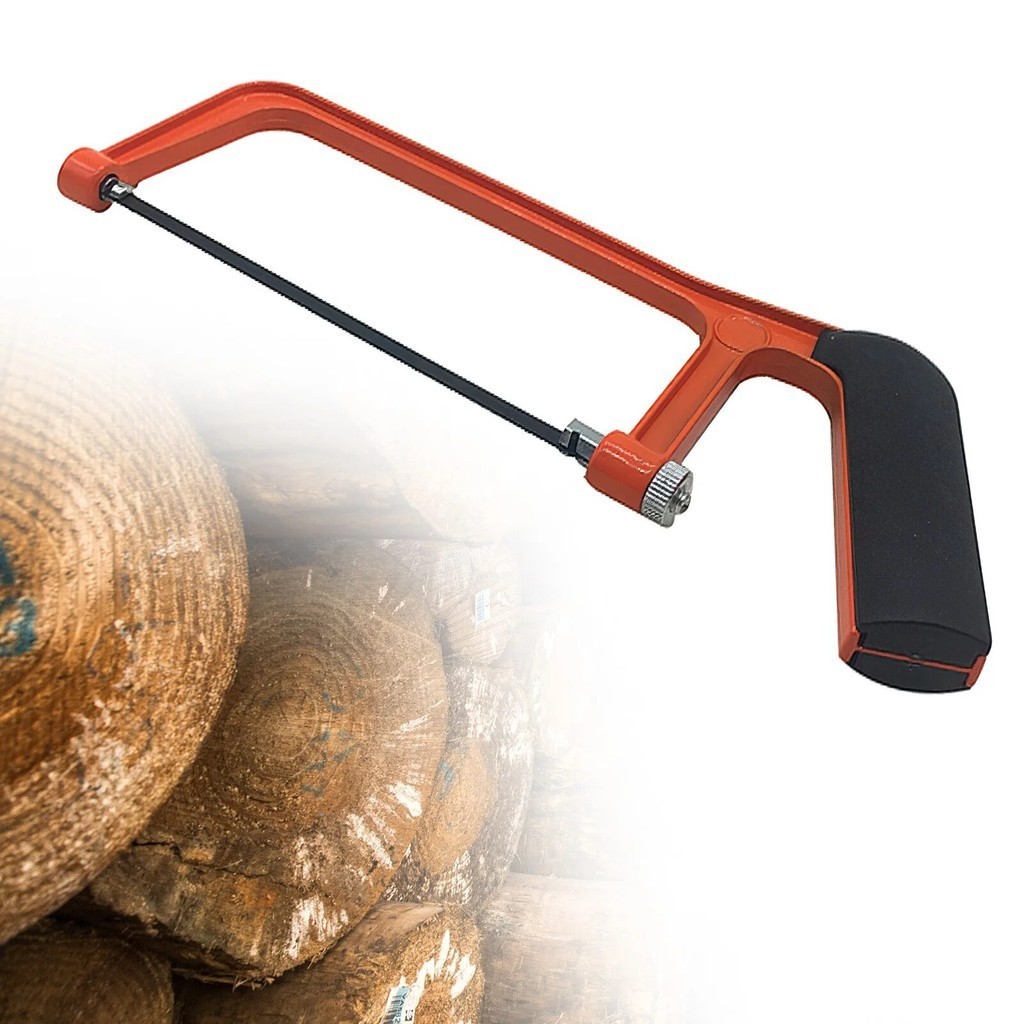 ☠Hand Saw Mini 6 inch Hacksaw Frame Heavy Duty Adjustable Hacksaw DIY ...