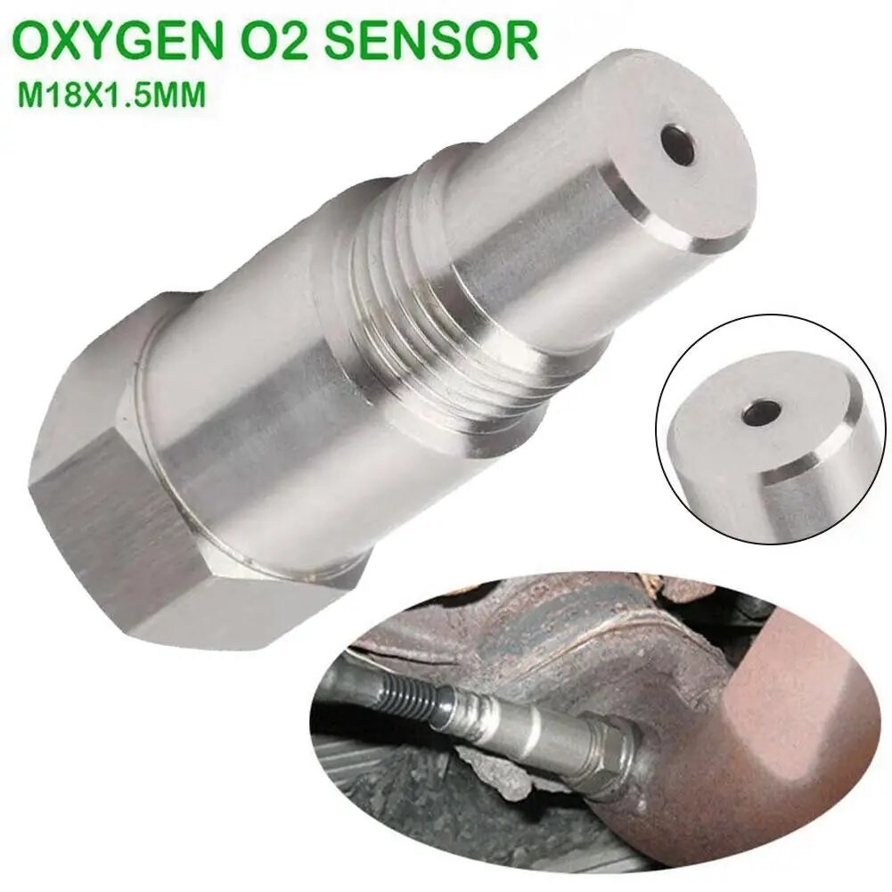 ★M18X1.5 Oxygen O2 Sensor Extender O2 Oxygen Sensor Eliminator Light ...