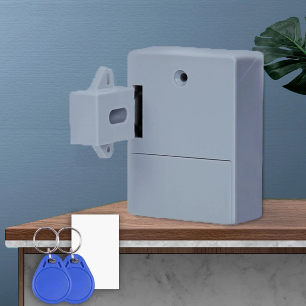 ☁RFID Electronic Cabinet Lock Electronic Lock with 2 Key RFID Lock ...