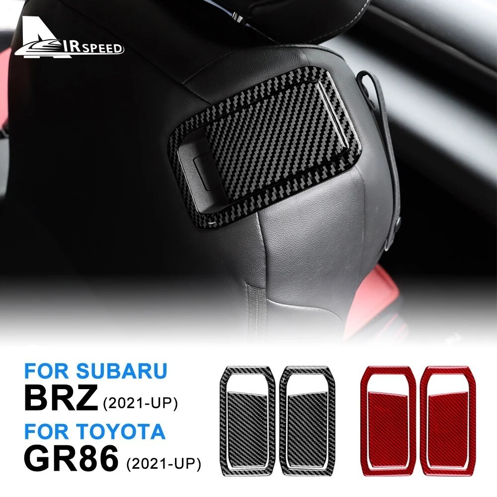 Real Soft Carbon Fiber For Subaru BRZ Toyota GR86 2021 2022 2023 2024 ...