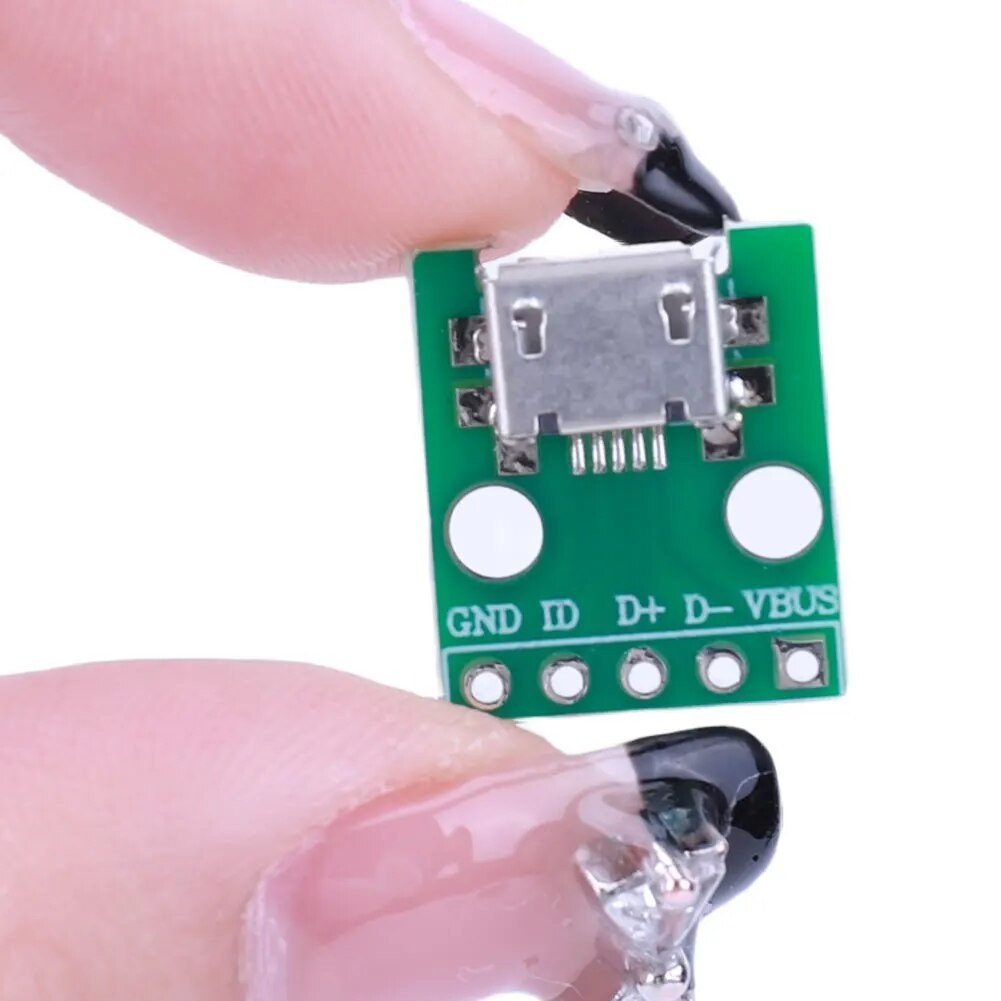 Mini Micro USB To DIP Adapter 5pin Female Connector 2.54mm PCB ...