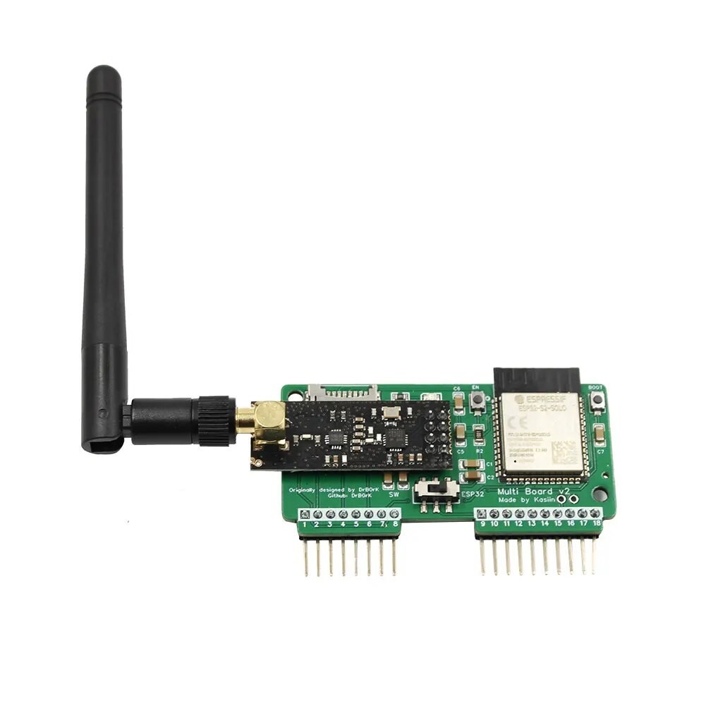 For Flipper Zero WiFi Multiboard Demo Board NRF24+ESP32 Development Board Electronics Project ...