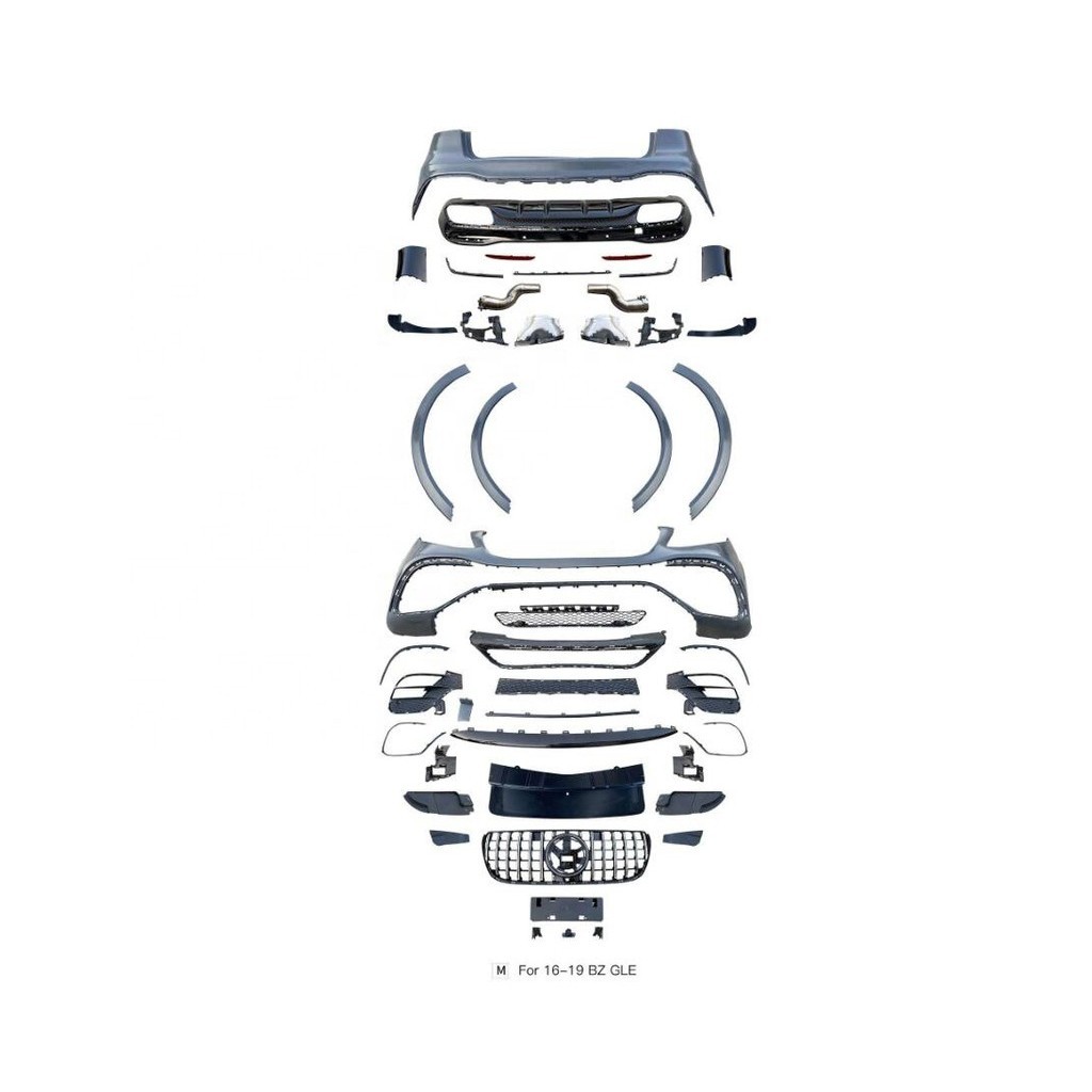 16-19 GLE W166 Upgrade to 20-23 GLE63 AMG Bodykit/kit bumpers wheel ...