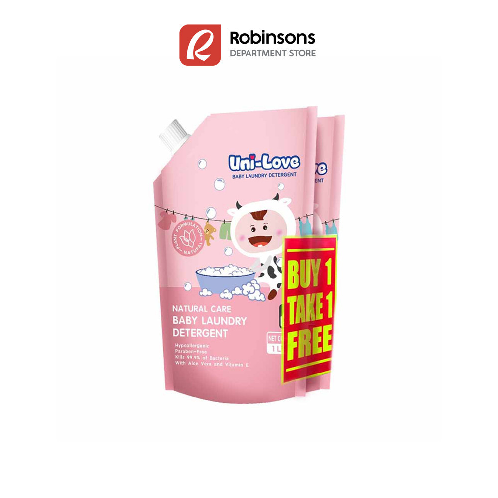 Uni-Love Laundry Liquid Detergent Milk Sent (Buy 1 Get 1) | Shopee ...