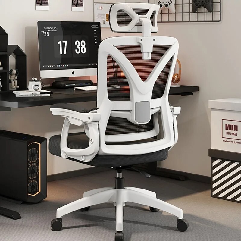 Ergonomic WheelsOffice Chairs Living Room Meditation Design Modern ...