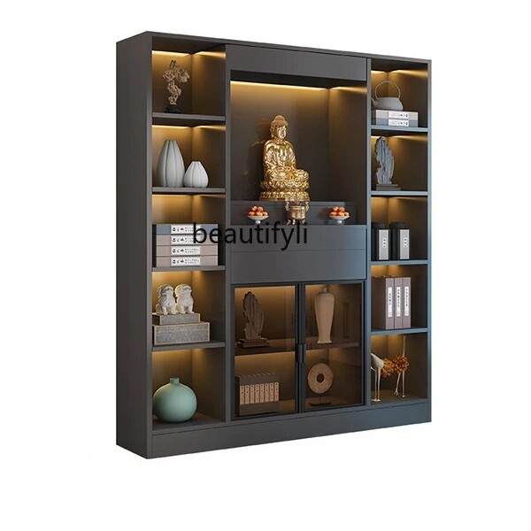 Buddha Shrine Clothes Closet Modern Altar Buddha Shrine Household God ...