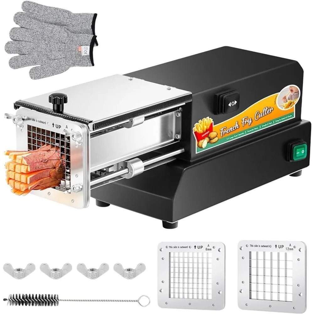 Sweet Potato French Fry Cutter Apple (Black) Carrot French Fries Cut ...