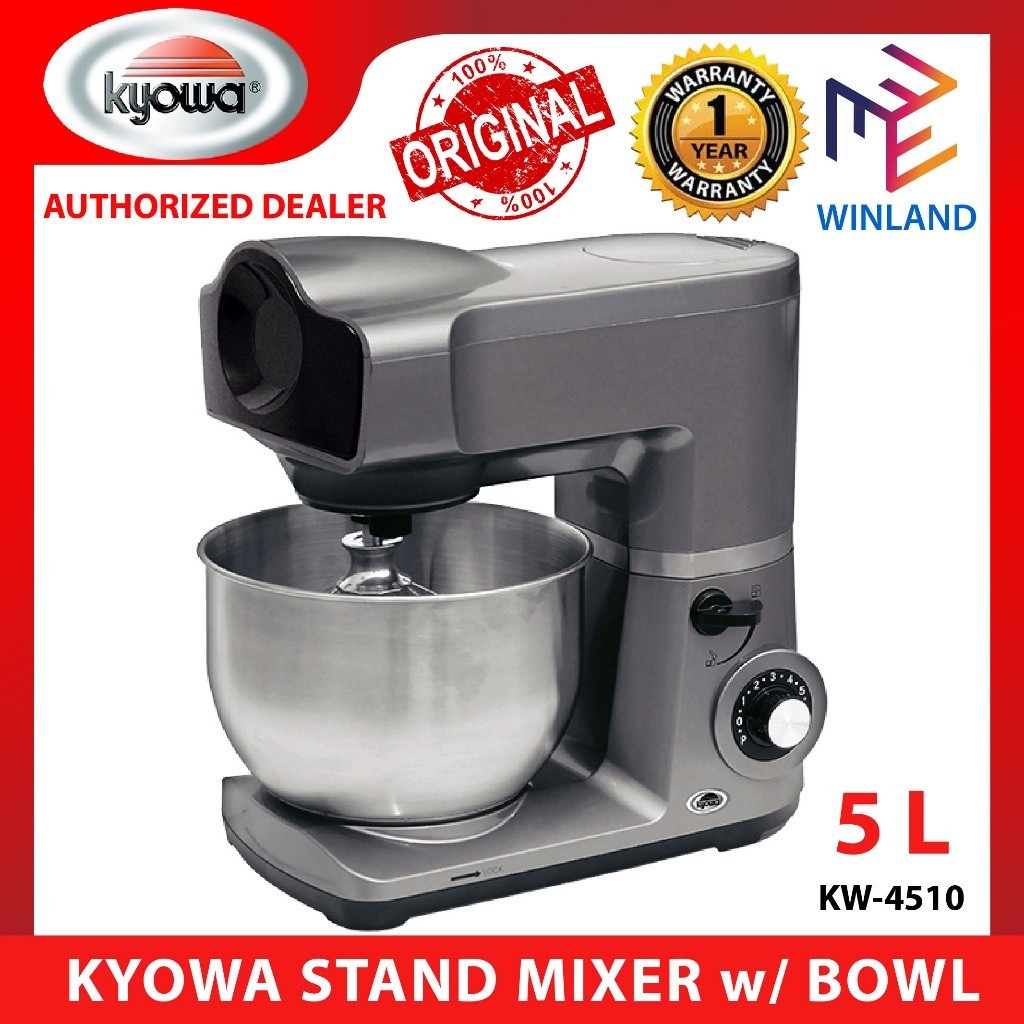 Kyowa by Winland 6-Speed 7-Liters / 5-Liters Electric Stand Mixer for ...