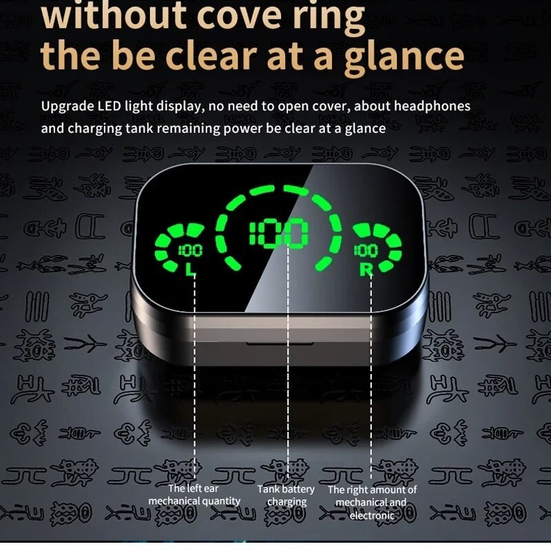 2024.seckill Headphones Aid Gamer Earphone Wireless Handfre Sport Mic ...