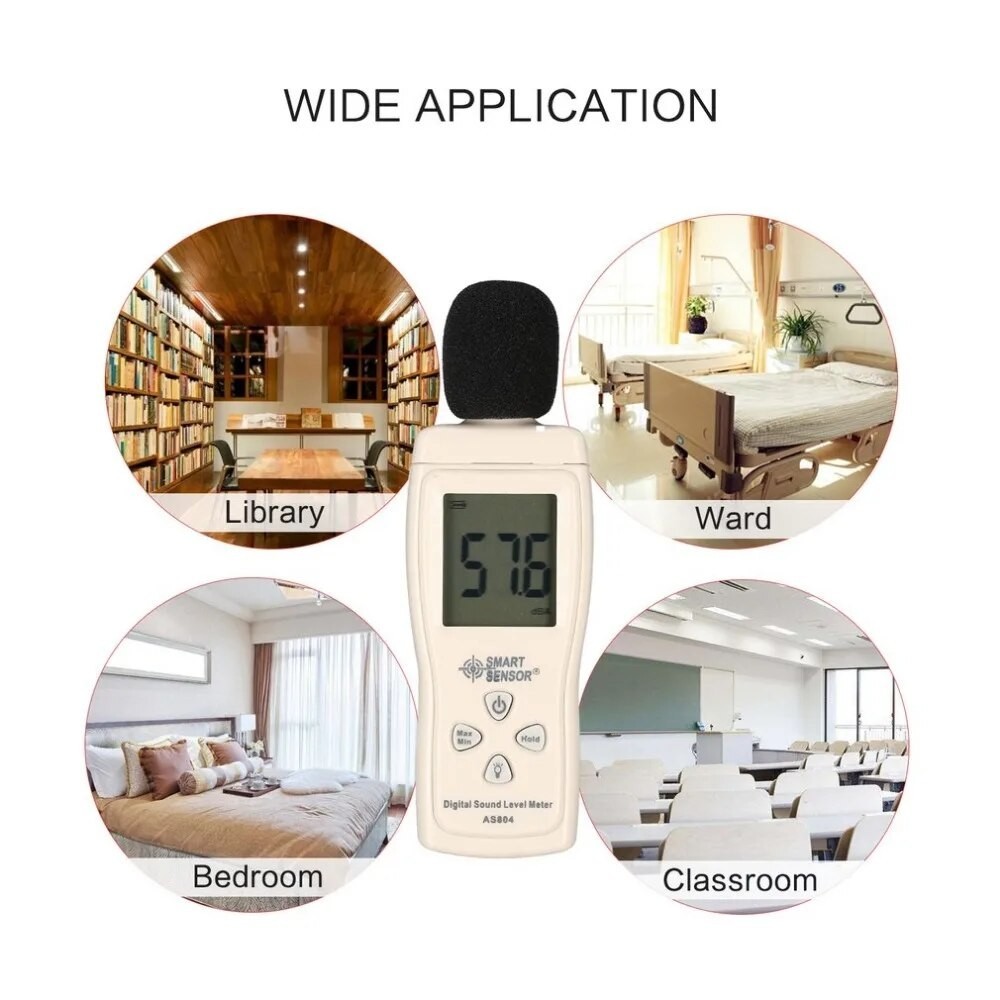 397 SMART SENSOR AS803 Digital Lux Meter Luminance Tester Light Meter 1 ...