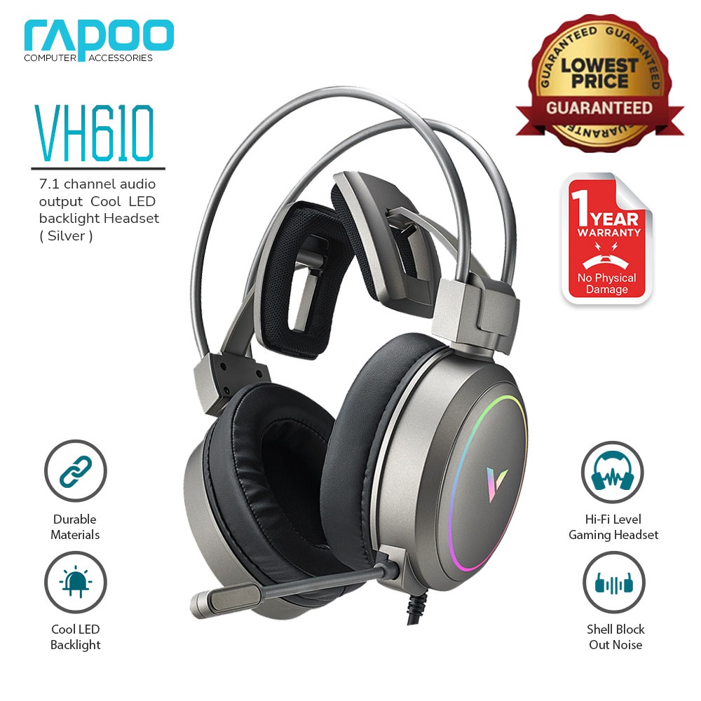 seckill Headset easy controller Rapoo details Cool with is Virtual you ...