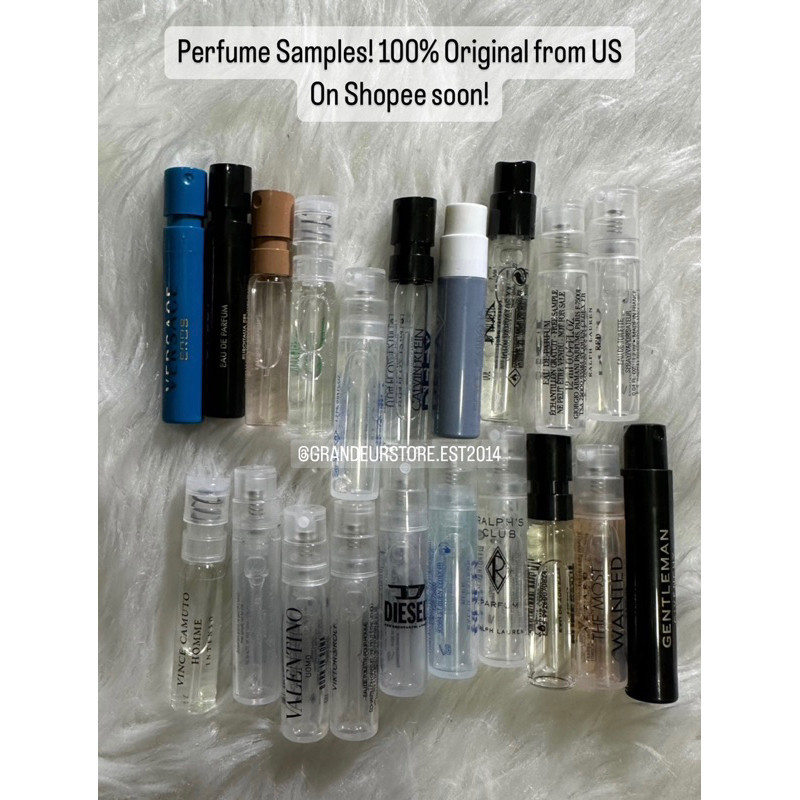 ORIG & IMPORTED Perfume Mini Size Decants FOR MEN 100% ORIG FROM US ...