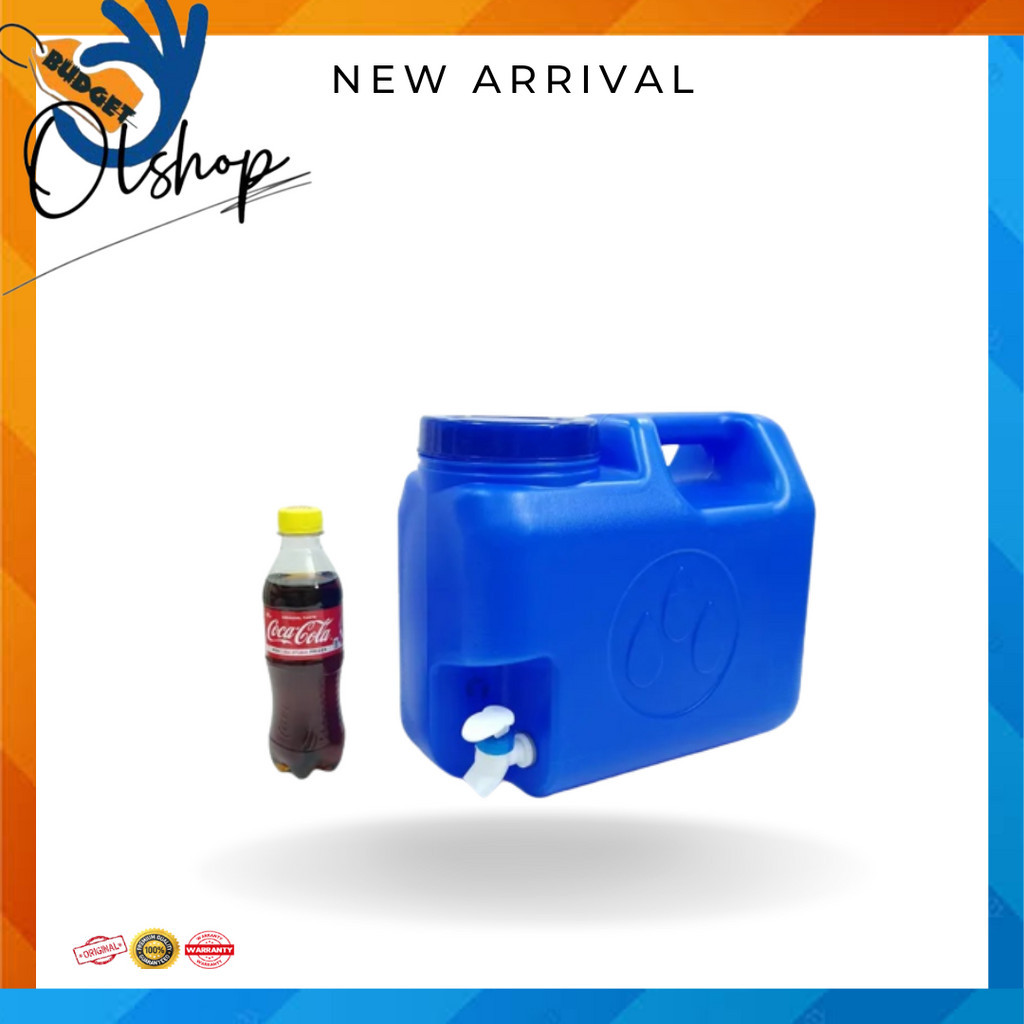 WATER CONTAINER WITH FAUCET 2.5 GALLON WATER DISPENSER | Shopee Philippines