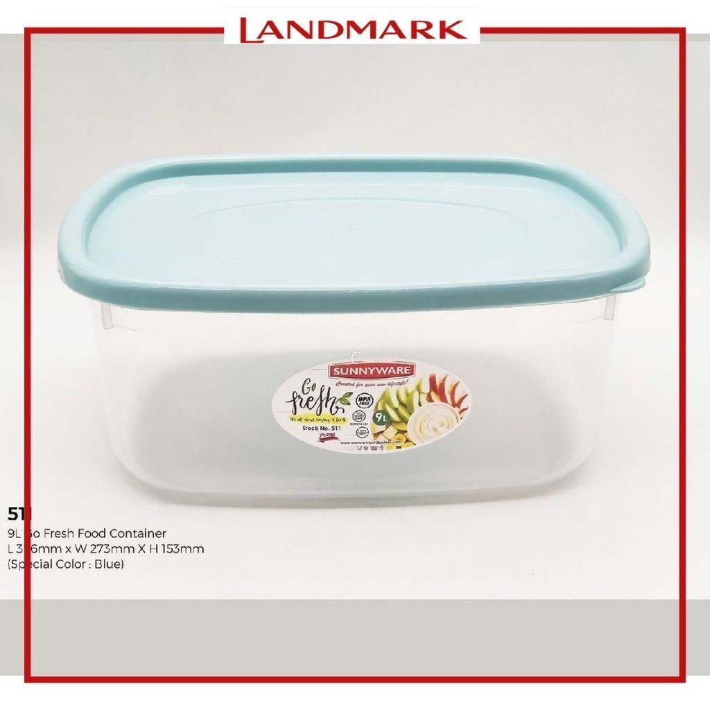 Sunnyware Go Fresh Food Container 9L | Shopee Philippines
