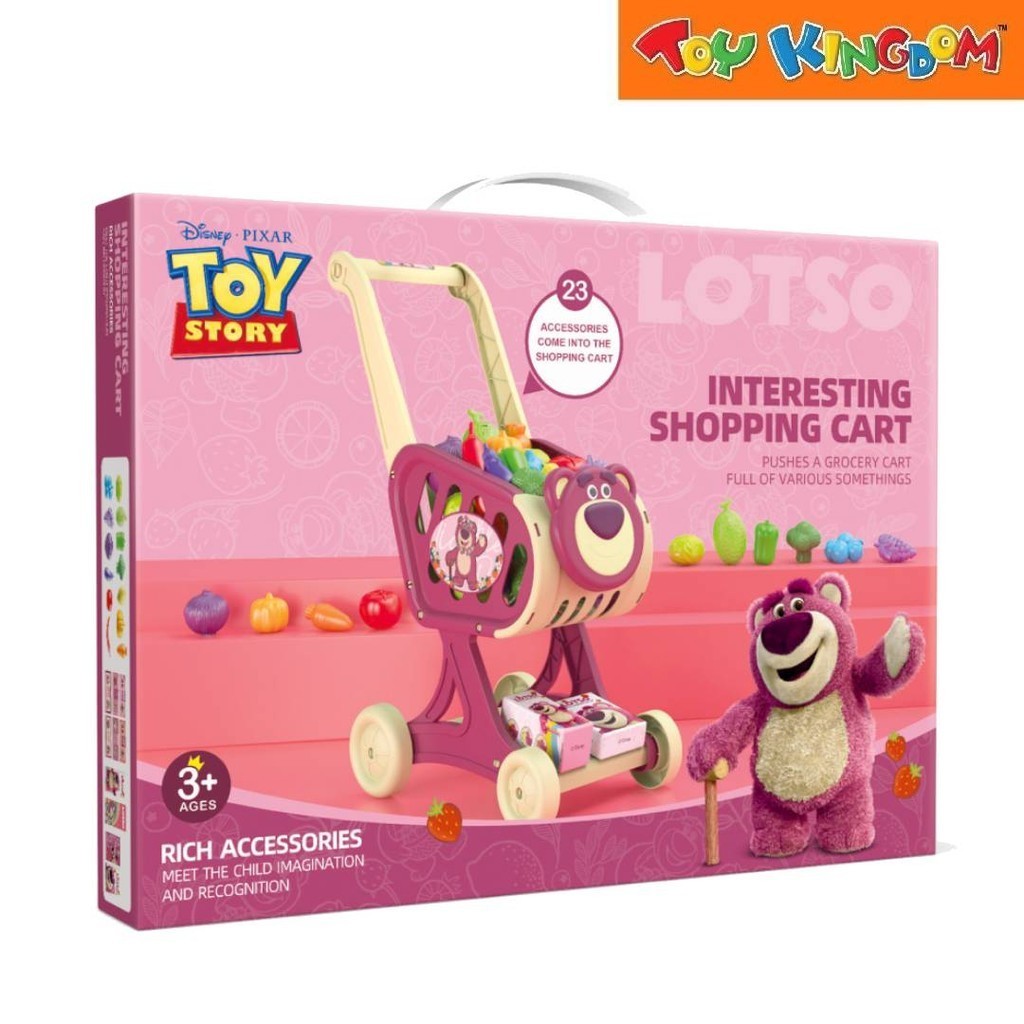 Disney Pixar Toy Story Lotso Interesting Shopping Cart Rich Accessories ...