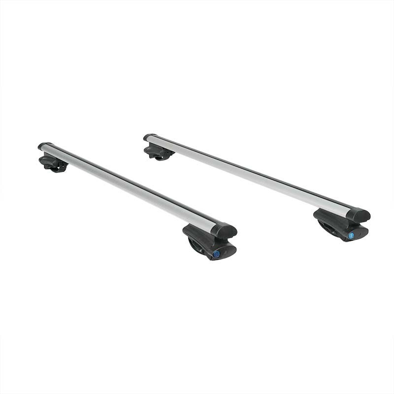 Popular 4x4 roof rack car cross bar roof rack sliver universal aluminum ...