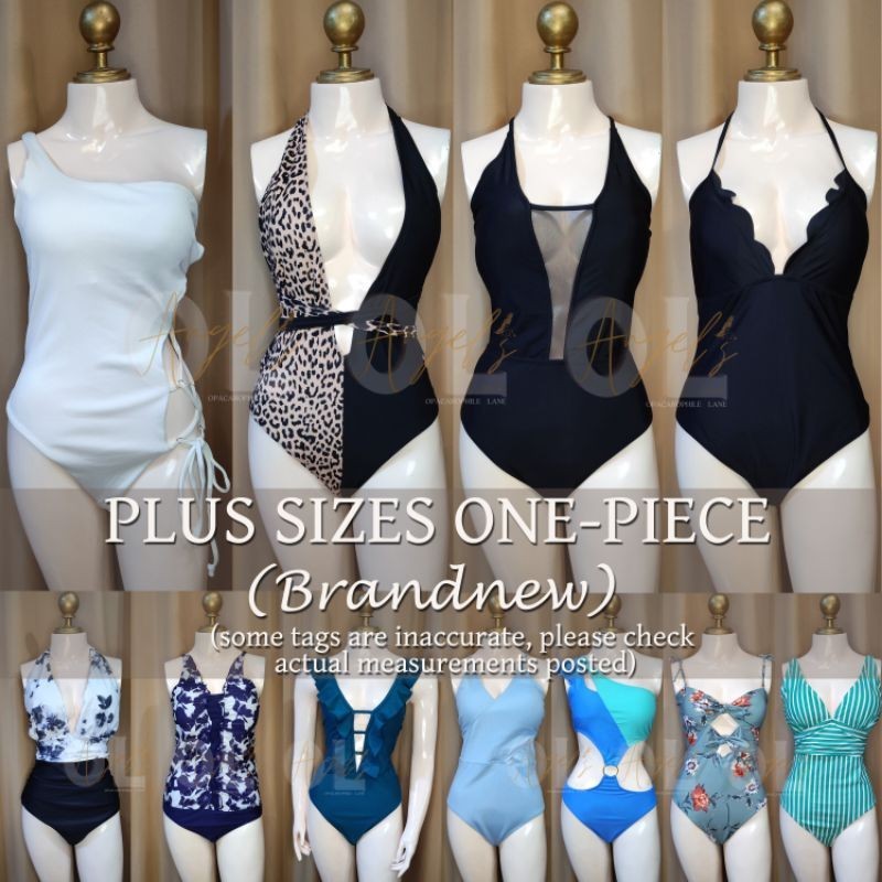 PLUS SIZES BRANDNEW ONE PIECE SWIMSUIT | Shopee Philippines