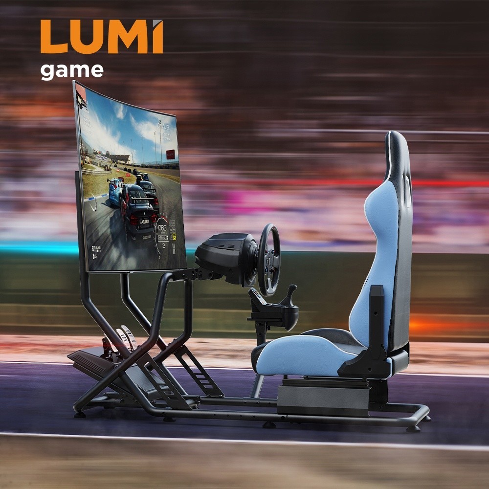 LRS09-BS03 Car F1 Gaming Racing Simulator Cockpit Sim Wheel Stand ...