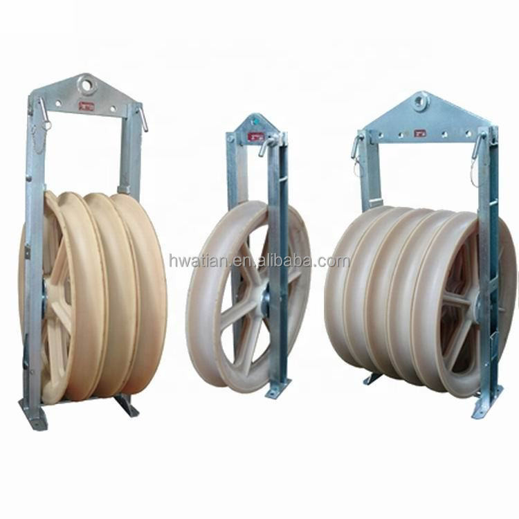 1160mm Large Sheave Nylon Stringing Acrylic Pulley Wire Rope Cable ...
