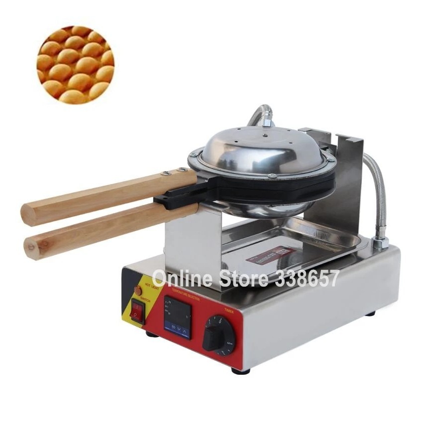 Electric Commercial Digital Hong Kong Eggettes egg Bubble Waffle Maker ...