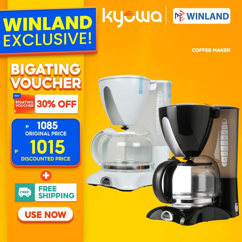 Kyowa by Winland 10-Cups Portable Coffee Maker Coffee Machine with Anti ...