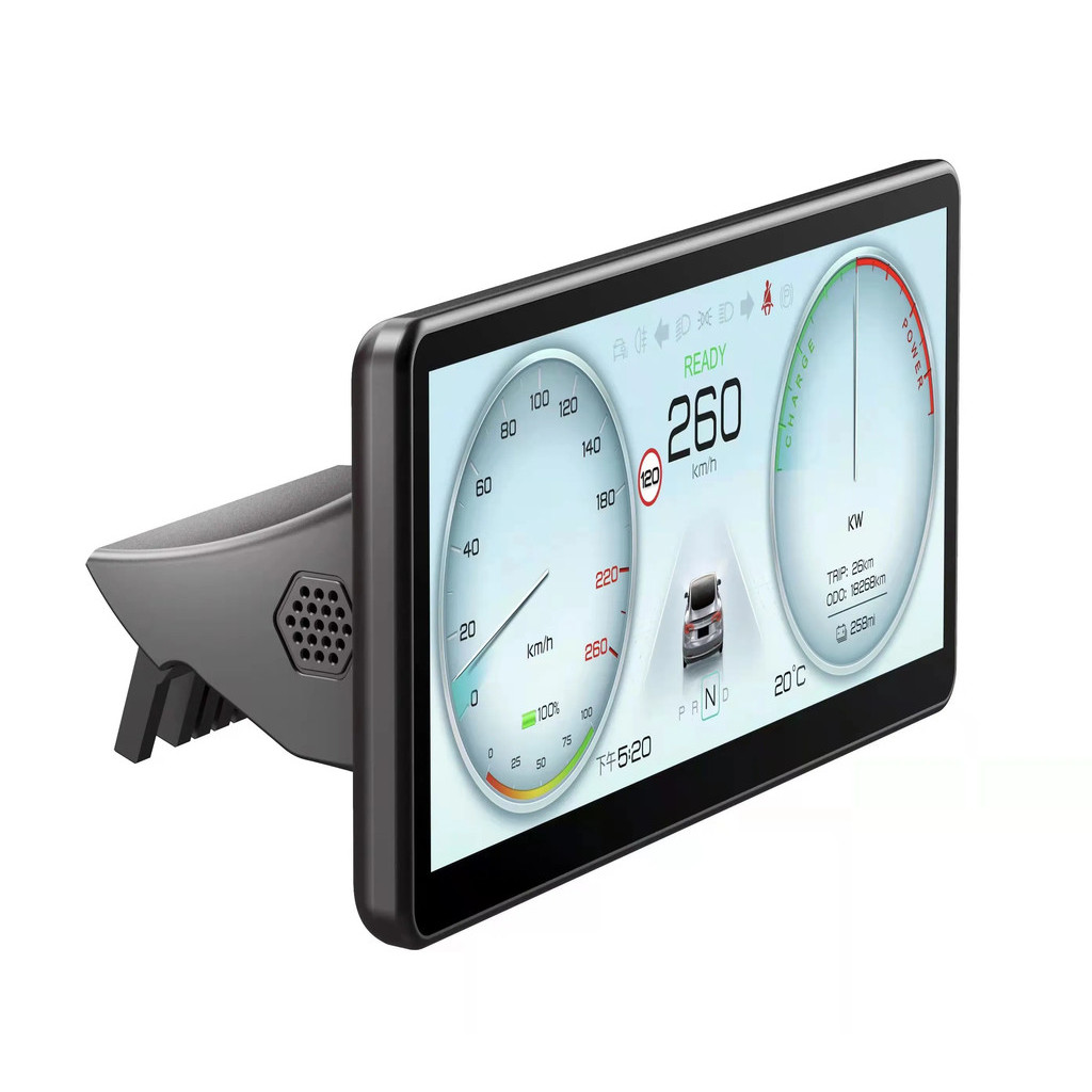 9'' Te-Mart Car Lcd Dashboard Auto Player Car Lcd Instrument Panel ...