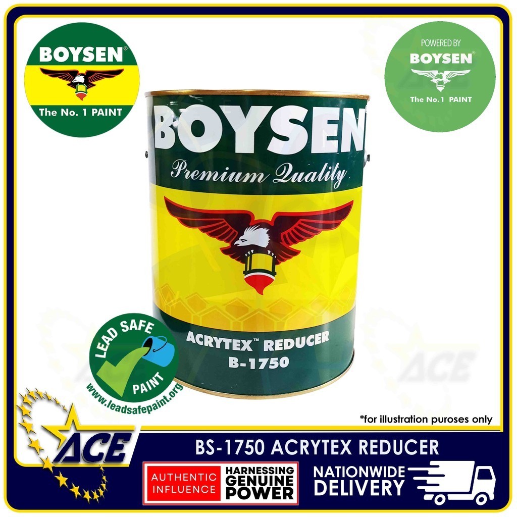 BOYSEN ACRYTEX REDUCER B-1750 4L | Shopee Philippines