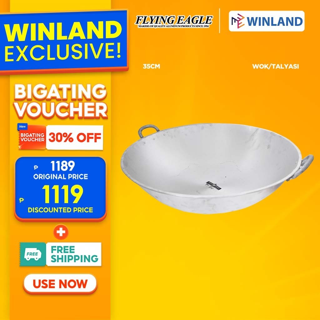 Flying Eagle by Winland by Winland Cookware Talyasi Wok 72cm T1 ...