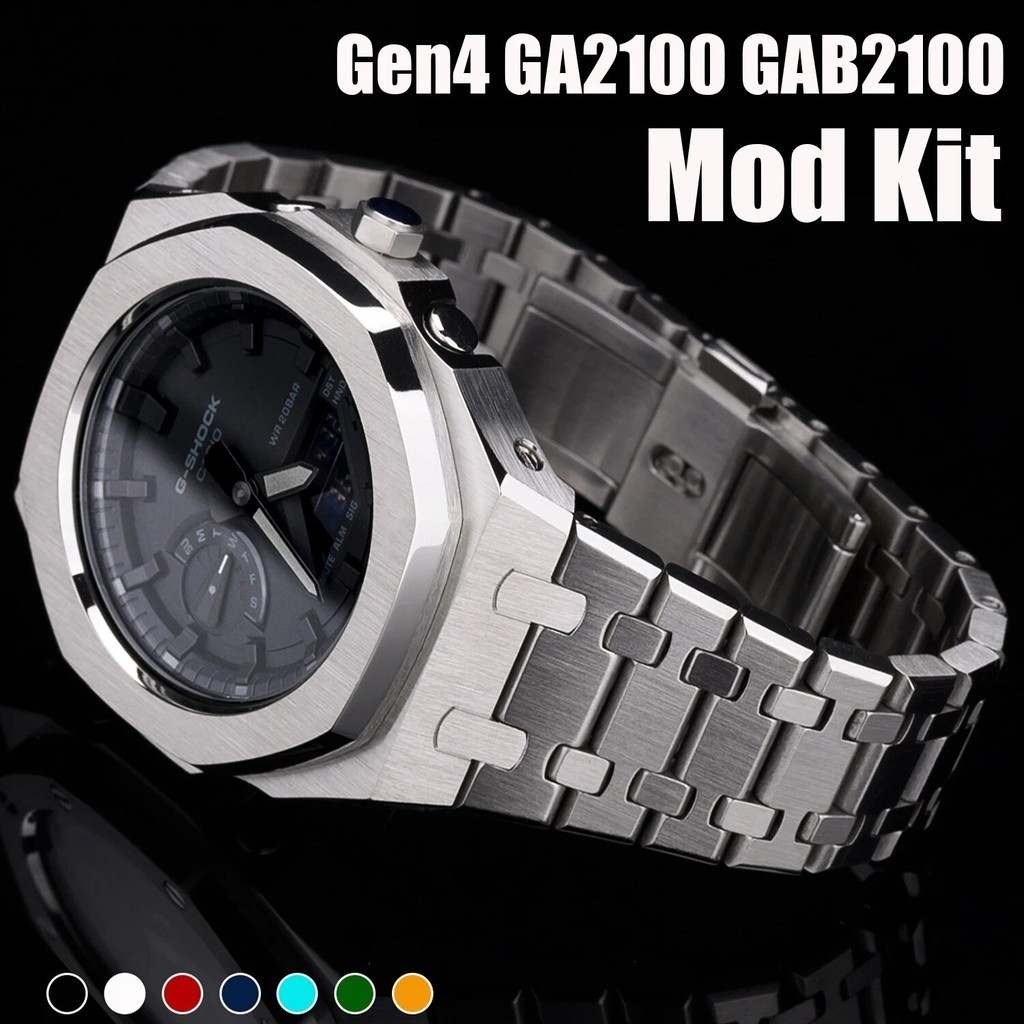 Gen4 GA2100 GAB2100 Mod Kit 4th Generation G Shock Casioak Modification ...