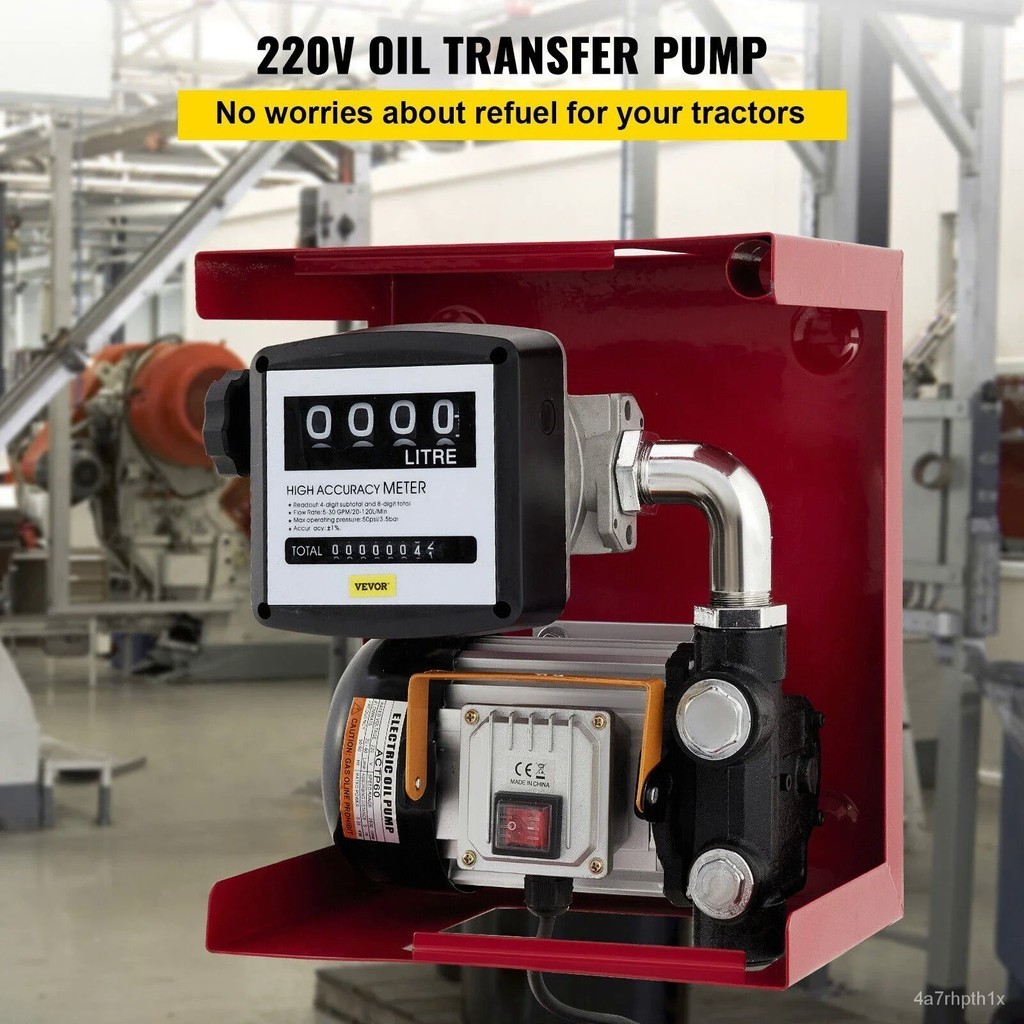 VEVOR Fuel Transfer Pump for Diesel Kerosene 40L/Min or 60L/Min 220V ...