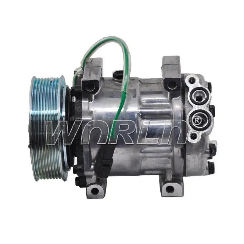 Truck Pump Auto Compressor For JCB Heavy Duty 8PK 24V 123MM Air ...