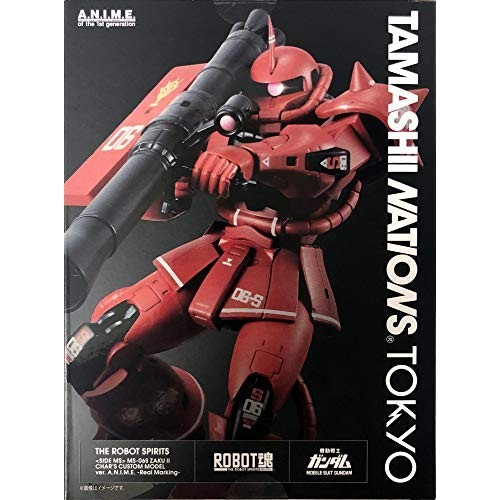 BANDAI ROBOT Spirits MS-06S Char's Zaku ver. A.N.I.M.E. ~Real Marking~ TAMASHII NATIONS TOKYO ...