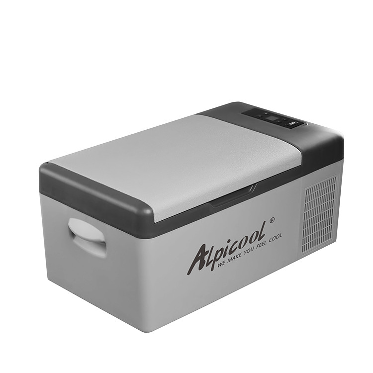 C15 compact 12 Volt camping mini Refrigerator 15.3L Portable Freezer ...