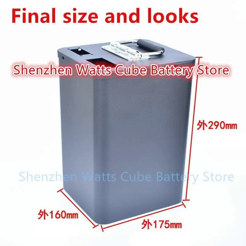 li ion 60V 50Ah lithium ion battery with BMS for 3000W 3600W motor golf ...