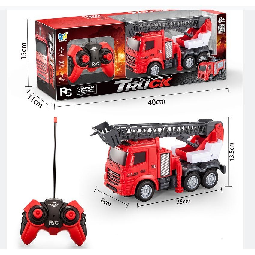 Kids Toy Fully Functional With Extendable Ladder Rc Radio Electric Fire ...