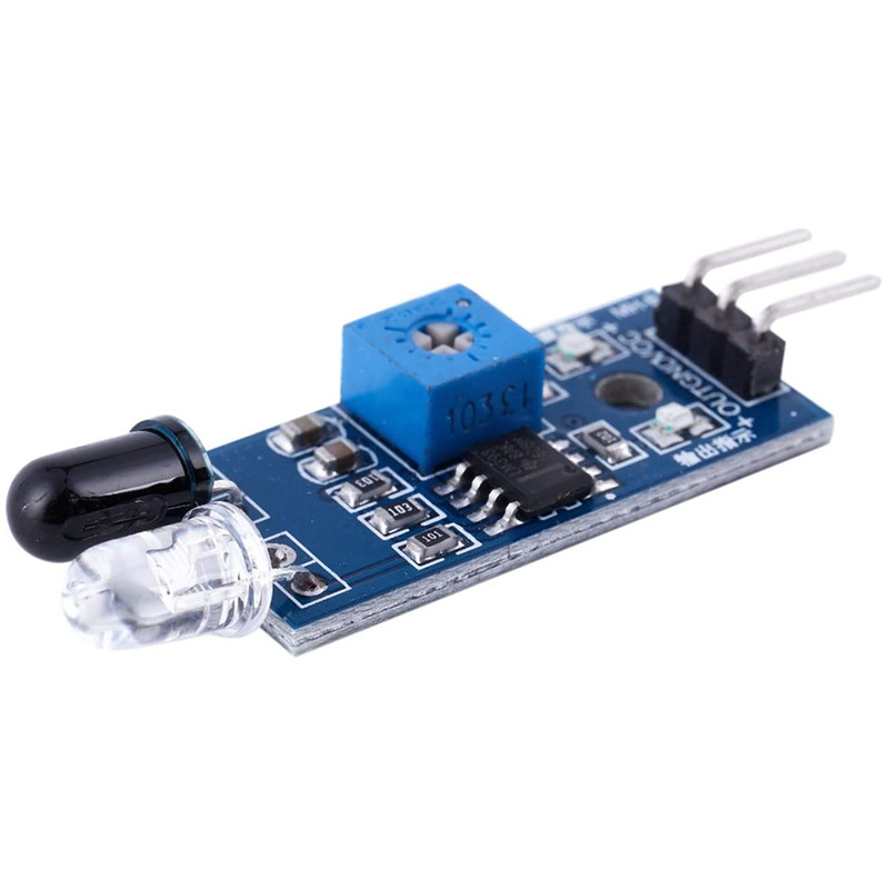 Ir Infrared Barrier Module Sensor Obstacle Avoidance For Car Robot Infrared Sensor Shopee