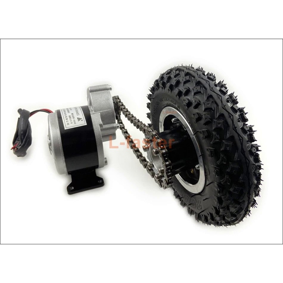 Dual Drive Electric Cart Conversion Kit Easy Carry 200kg 8 Inch Wheel ...